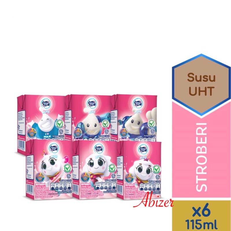 Jual SUSU UHT FRISIAN FLAG RASA STROBERI 115ml Indonesia|Shopee Indonesia