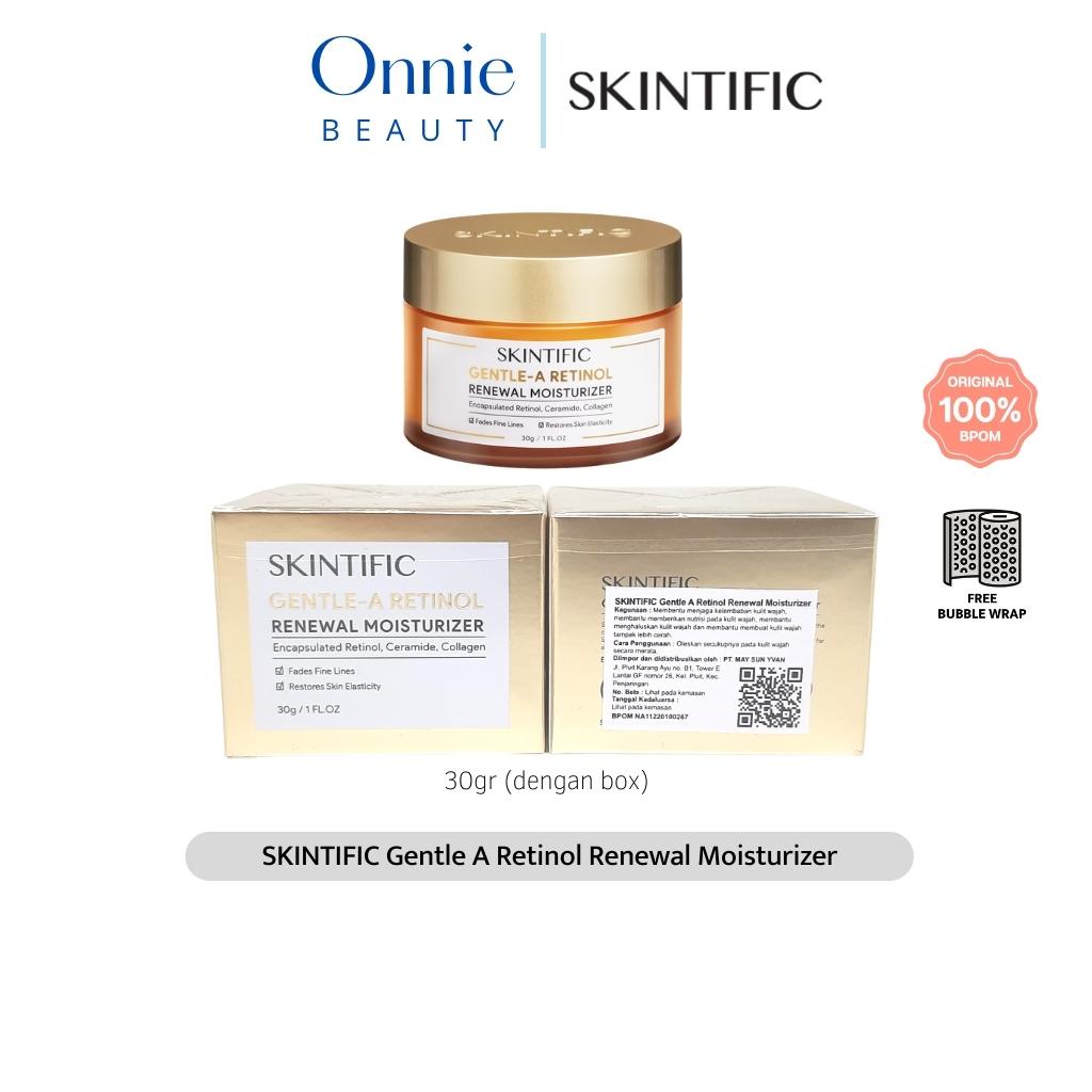 Jual SKINTIFIC Gentle A Retinol Renewal Moisturizer 30gr Cream Pelembab ...