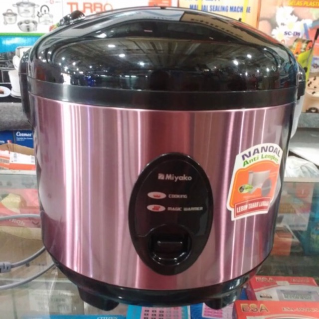 Magic Com Miyako Stainless 1,8 Liter 3in1 MCM 508 SBC | Shopee Indonesia