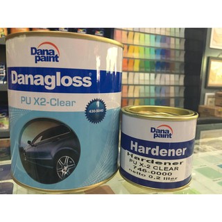 Jual CAT DUCO DANAGLOSS CLEAR PU X2 + HARDENER 1 KG | Shopee Indonesia