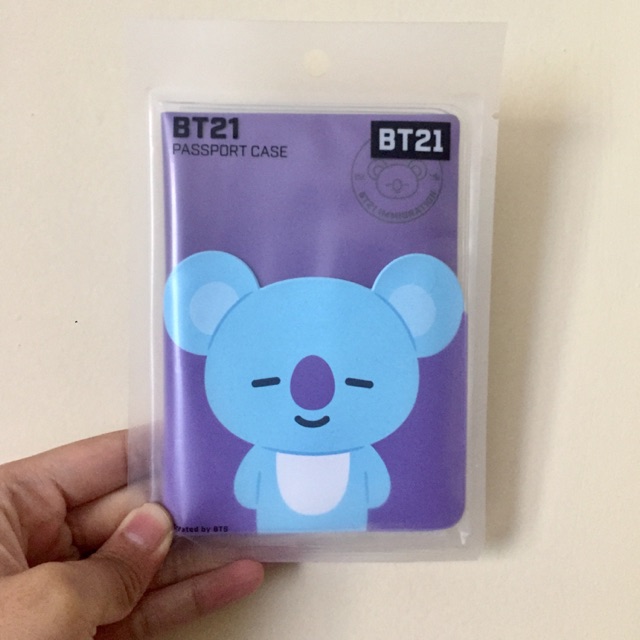 Jual [OFFICIAL] BT21 Passport Case (KOYA) Indonesia|Shopee Indonesia