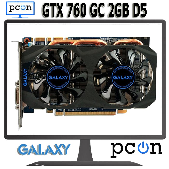 Jual NVIDIA GEFORCE GALAXY GTX 760 - GC 2GB 256BIT DDR5 | Shopee Indonesia