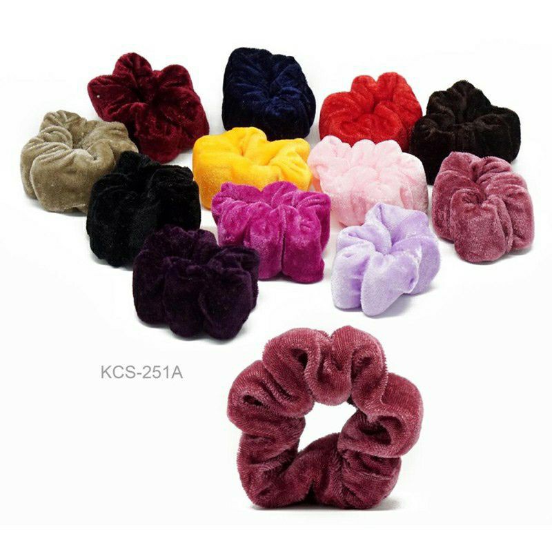 Jual KUNCIRAN RAMBUT VELVET / BLUDRU IMPORT (5-IR) | Shopee Indonesia