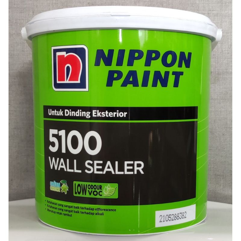 Jual Cat Dasar Alkali 5100 Wall Sealer Exterior Nippon Paint 2.5ltr ...