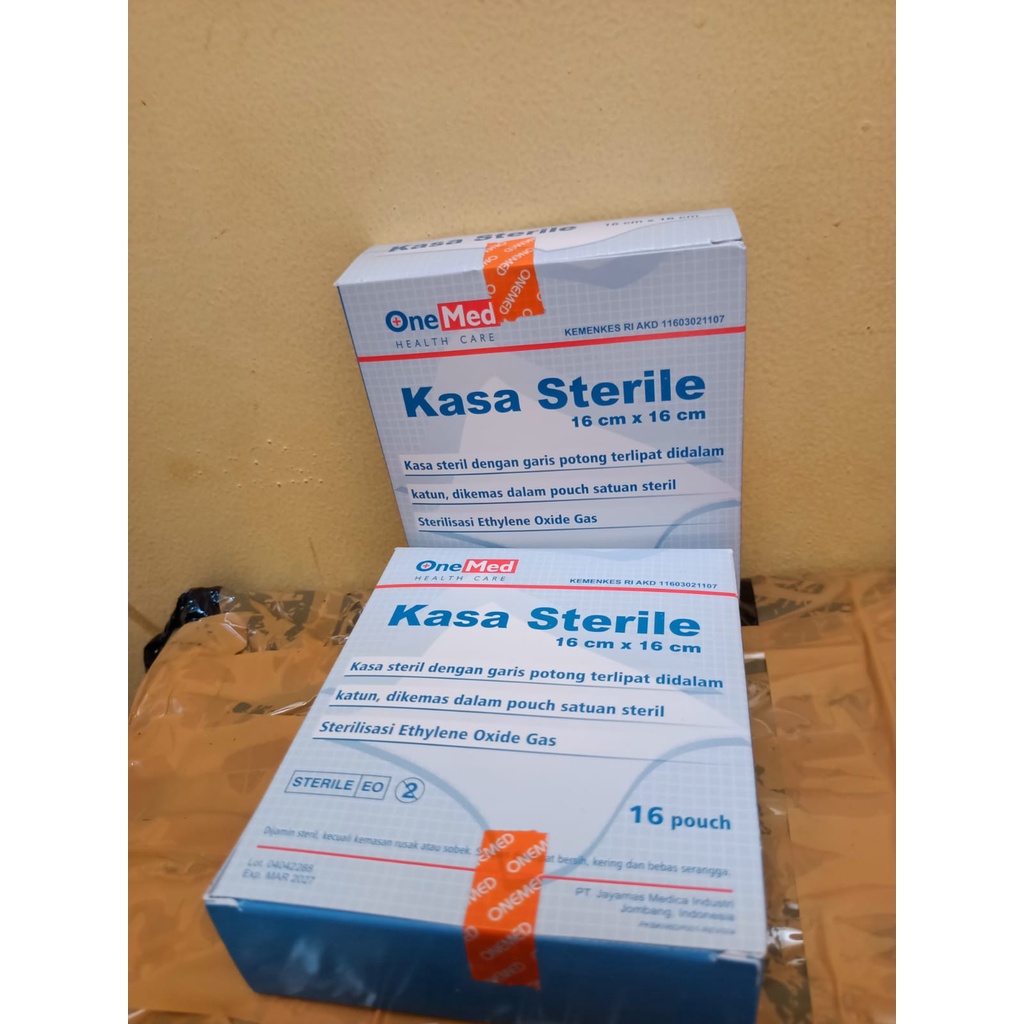 Jual Kasa Steril 16x16 Isi 16 Lembar Onemed | Shopee Indonesia