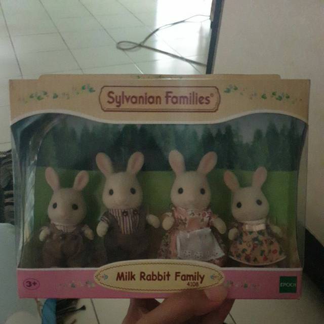 Jual Sylvanian families / milk rabbit family | Shopee Indonesia