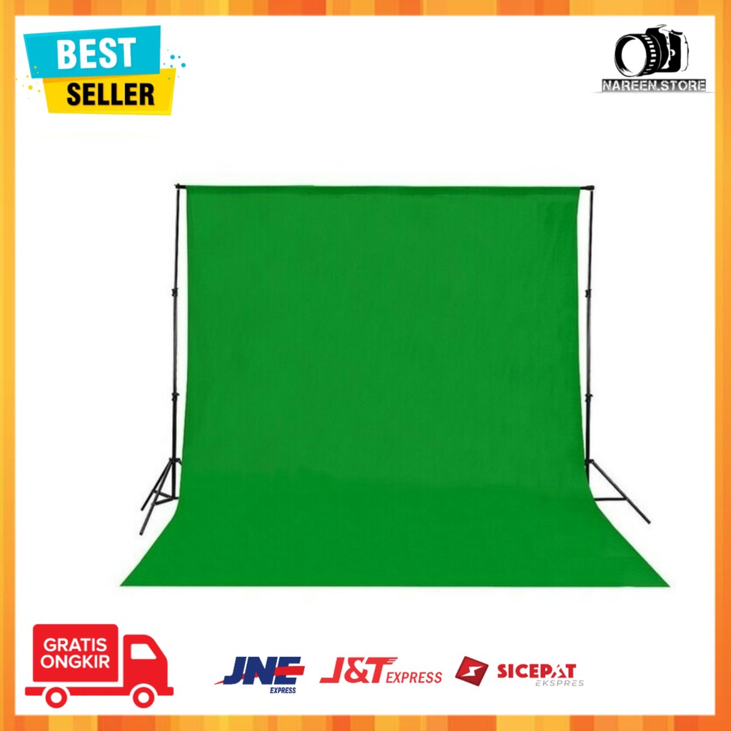 Jual KAIN BACKGROUND POLOS FOTO STUDIO BACKDROP POLOS BACKGROUND GREEN ...