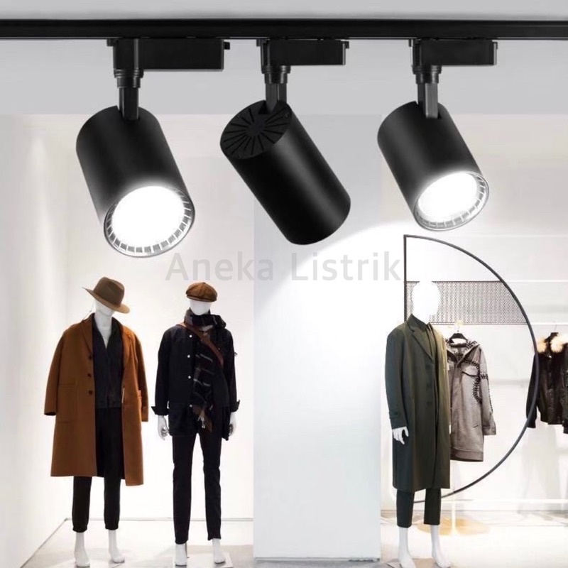 Jual LAMPU RELL TRACK LED SOROT LAMPU SOROT TRACKLIGHT REL SPOTLIGHT ...