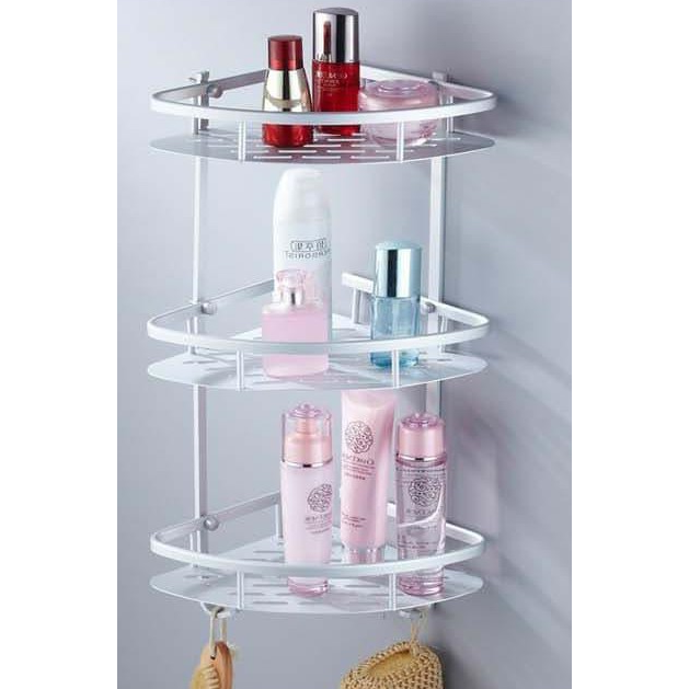 Jual Rak Sudut Dinding Toilet Kamar Mandi Tempat Sabun Gantung ...