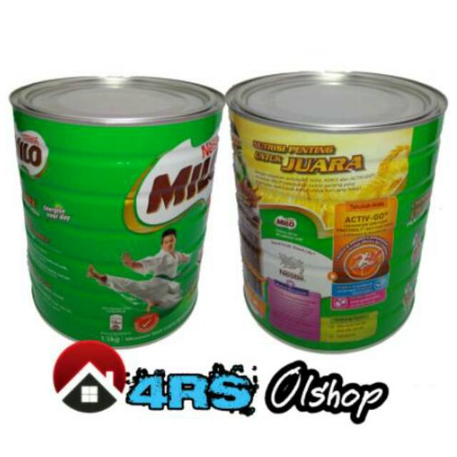 Jual Susu Milo kaleng 1,5kg Malaysia Murah | Shopee Indonesia