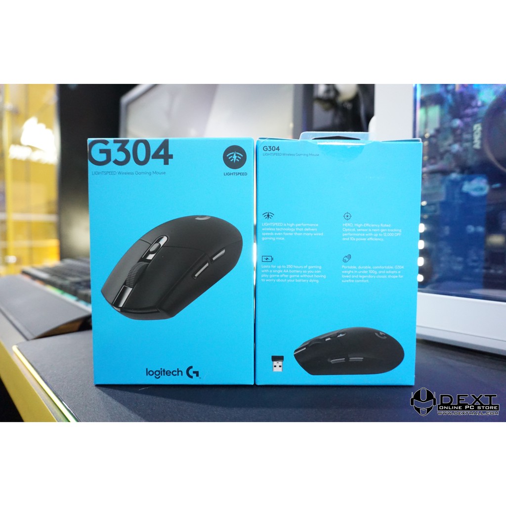Logitech G304 Lightspeed Wireless Gaming Mouse | Shopee Indonesia