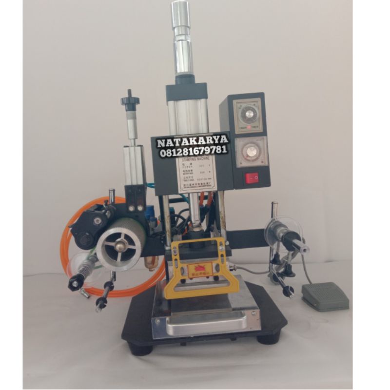 Jual mesin hotprint emboss 8x10 stamping foil automatis | Shopee Indonesia