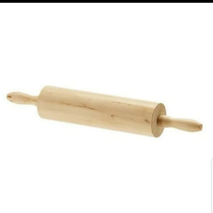 Jual Rolling Kayu-Rolling Spin wood-Perata Adonan Serbaguna 35cm ...
