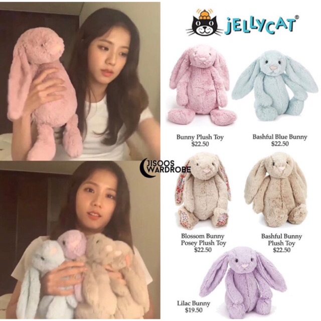 Jual Boneka kelinci pink jisoo & jaemin (DUPE) | Shopee Indonesia