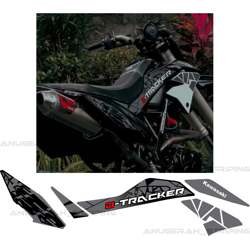 Jual Sticker Striping Dtracker 2019/2020 custom | Shopee Indonesia