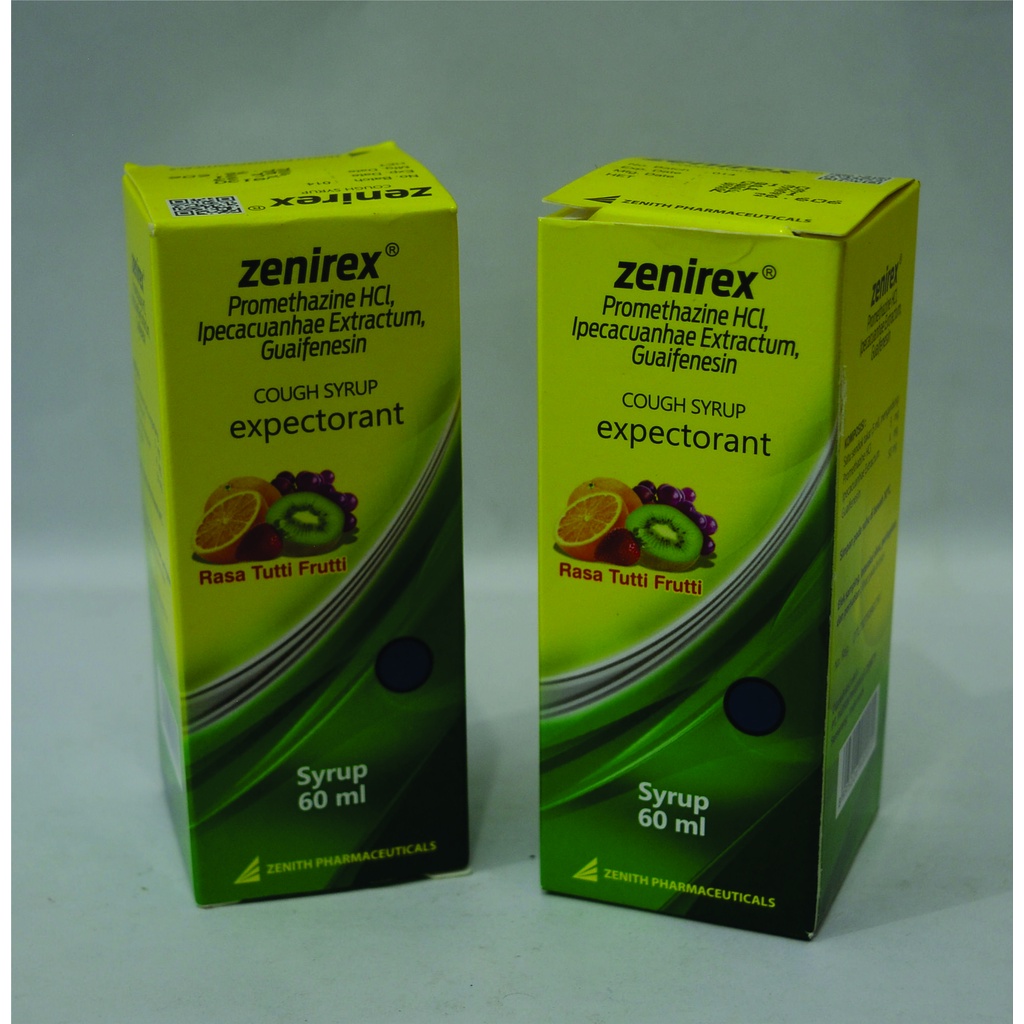 Jual Zenirex Sirup / Syrup 60 Ml (Obar Batuk) Indonesia|Shopee Indonesia