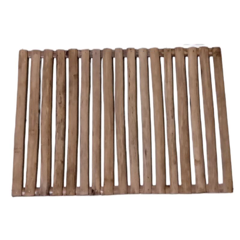 Jual Alas kandang bambu kelinci/ kucing kokoh 60x40 | Shopee Indonesia