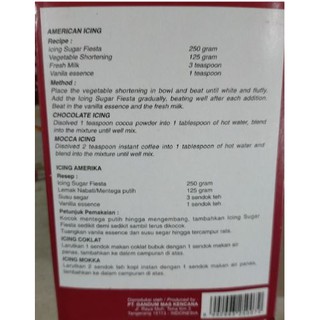 Jual icing sugar fiesta Haan 425 gram halal | Shopee Indonesia