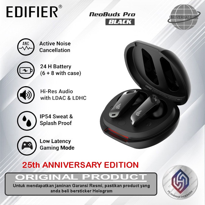 Jual EDIFIER TWS NEOBUDS PRO Hi-Res Sound with Active Noise Cancellation | Shopee Indonesia