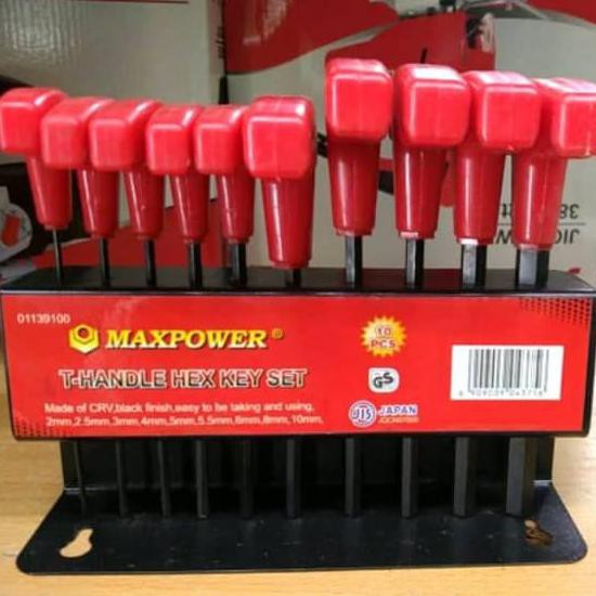 Jual Kunci L Model T/T-Handle Hex Key Set Maxpower Galerysale133 ...