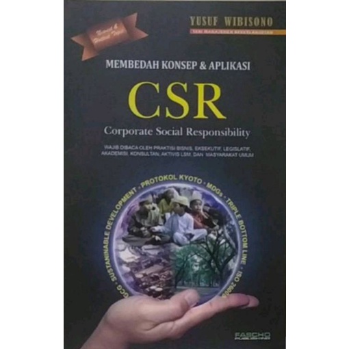 Jual membedah konsep aplikasi CSR corporate social responsibility by ...