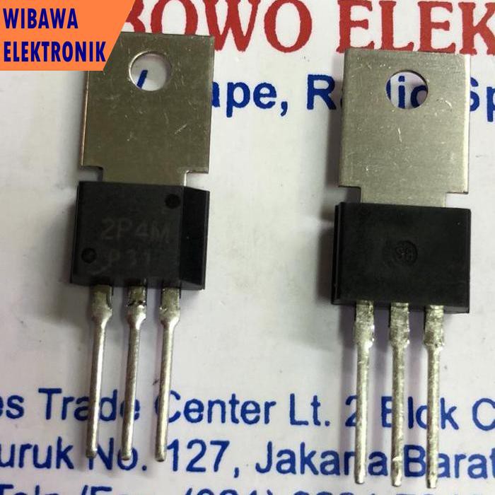 Jual SCR Thyristor NEC 2P4M ( 2A 600v ) tyristor asli original Plat SCR2P4M wbwele88 Juara ...