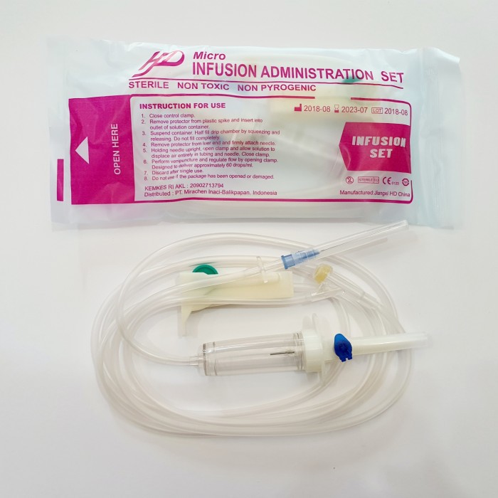Jual Infus Set Anak - Micro Infusion Set HD | Shopee Indonesia