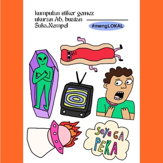 Jual stiker kece (MINI SIZE) Indonesia|Shopee Indonesia