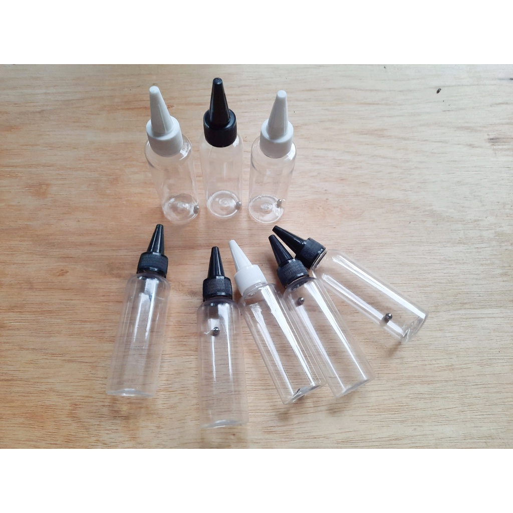 Jual Botol Cat Thinner Airbrush 100ml + Biji Besi 1cm | Shopee Indonesia