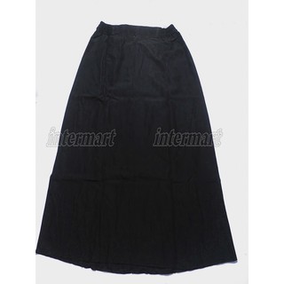 Jual Rok Letter A Warna Hitam - Rok A Line Panjang / Model A - Rok ...