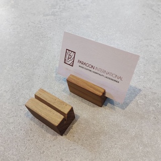 Jual Name Tag/Food Tag Display Kayu Jati |Tempat Kartu Nama | Shopee ...