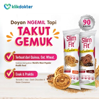 Jual Slim & Fit Cookies Dark Chocolate 22gr | Shopee Indonesia