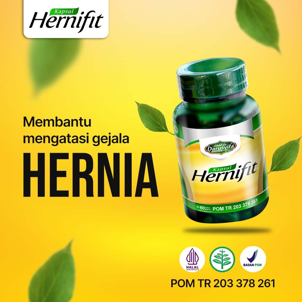 Jual Obat Hernia & Obat Turun Berok Kapsul Hernifit Darusyifa isi 60 ...