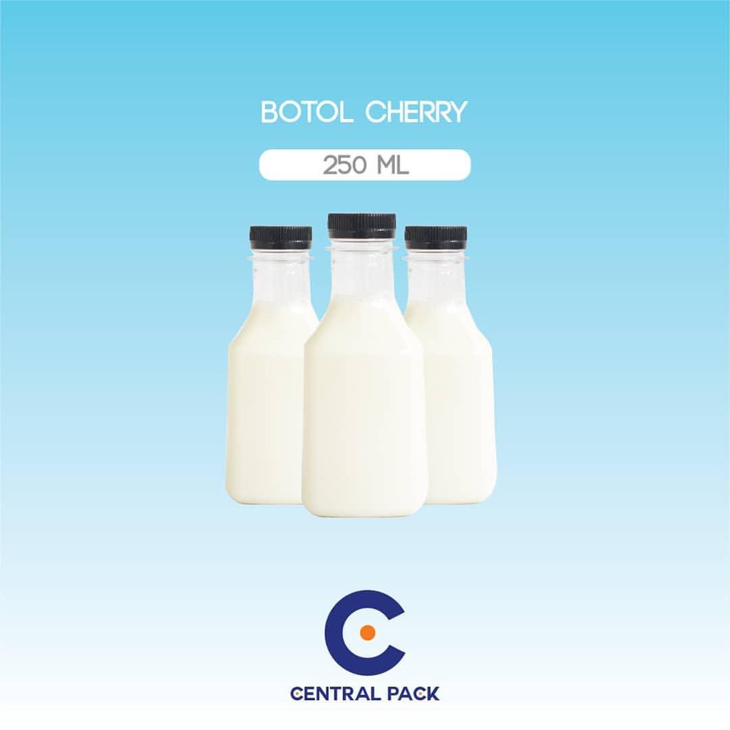 Jual Botol Plastik Cherry 250ml | Shopee Indonesia