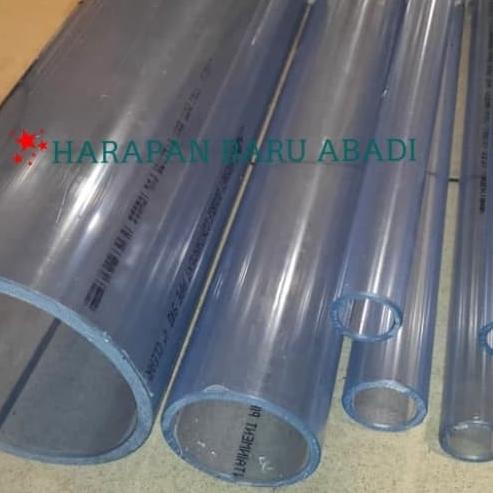 Jual Pipa PVC Clear Transparan 2" inch / Pipa PVC Bening | Shopee Indonesia