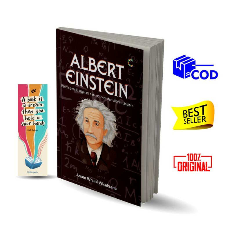 Jual [ORIGINAL] BUKU TOKOH: ALBERT EINSTEIN Indonesia|Shopee Indonesia