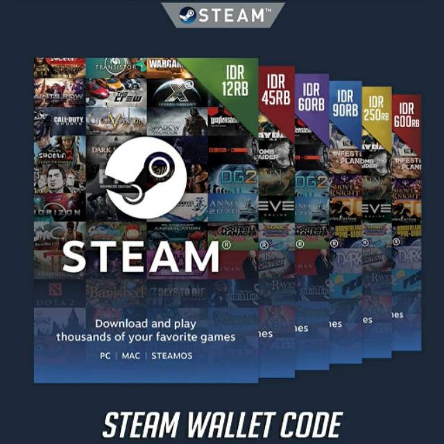 Jual Steam Wallet IDR | Shopee Indonesia