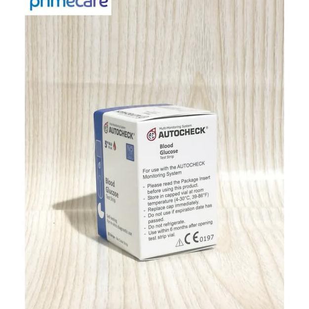 Jual Jual STRIP AUTOCHECK Glucose/GULA DARAH - ISI 25 STRIP Jakarta ...