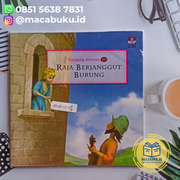 Jual Dongeng Animasi 3D Raja Berjanggut Burung | Shopee Indonesia