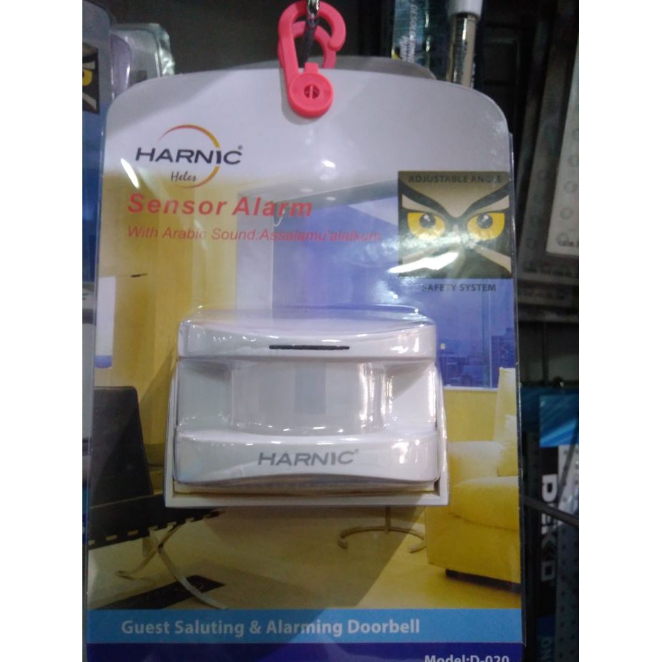 Jual Bell sensor gerak Guest Saluting Doorbell Mini Sentry Heles D020 ...
