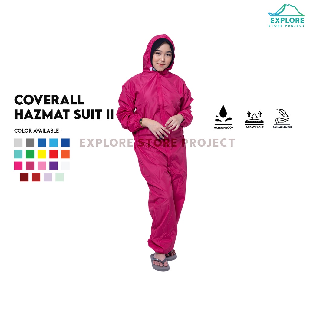 Jual APD HAZMAT SUIT APD REUSABLE HAZMAT SUITE HAZMAT EXPLORE APD ...