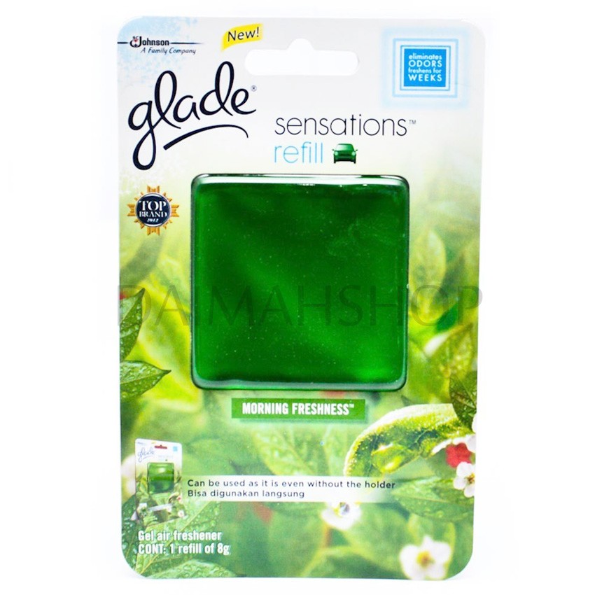 Jual Glade Sensations Morning Freshness Refill - 8gr | Shopee Indonesia