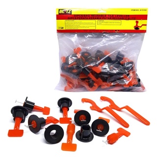 Jual Alat Perata Keramik Putar BLITZ 50Pcs Reusable Tile Leveller 1,2mm ...
