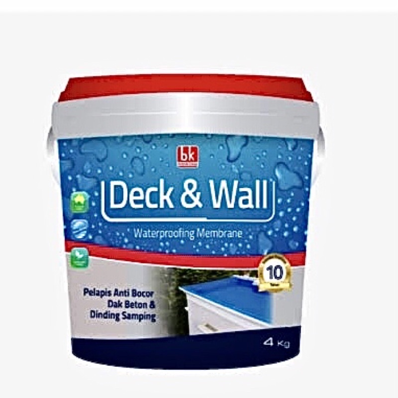 Jual Bondall Deck n Wall anti bocor membrane waterproofing 1kg | Shopee ...