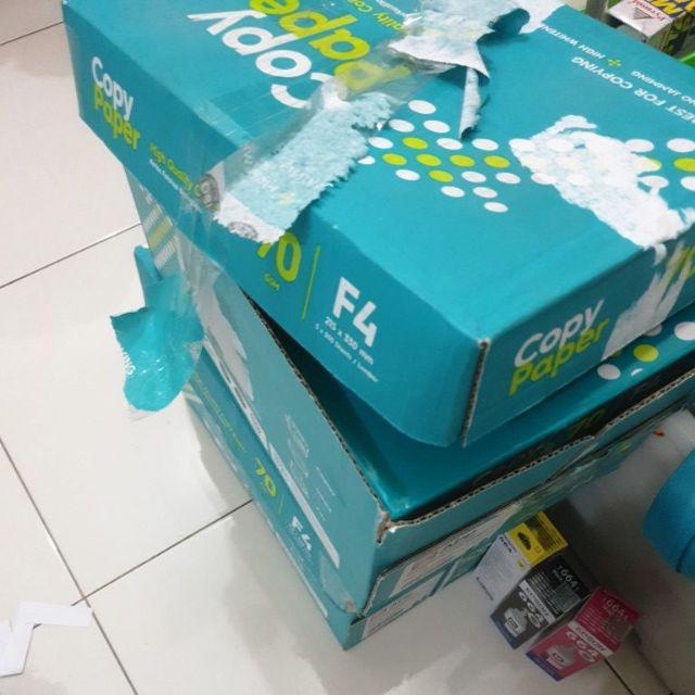 Kertas Hvs F4 copy paper 70 gram (khusus Go-send) | Shopee Indonesia