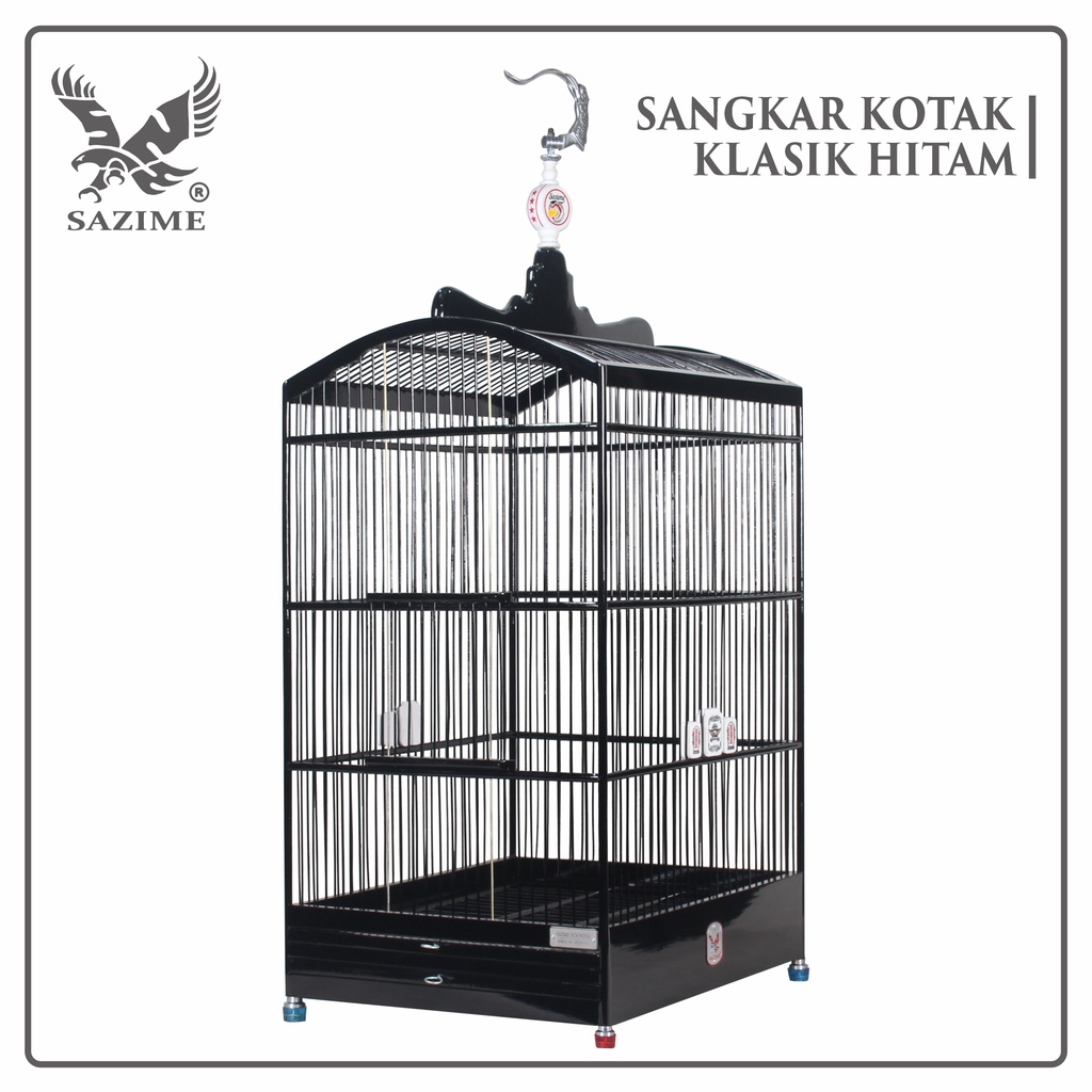Jual SANGKAR KOTAK KLASIK SAZIME PETAK / KOPER / GEPENGAN / BATA ...