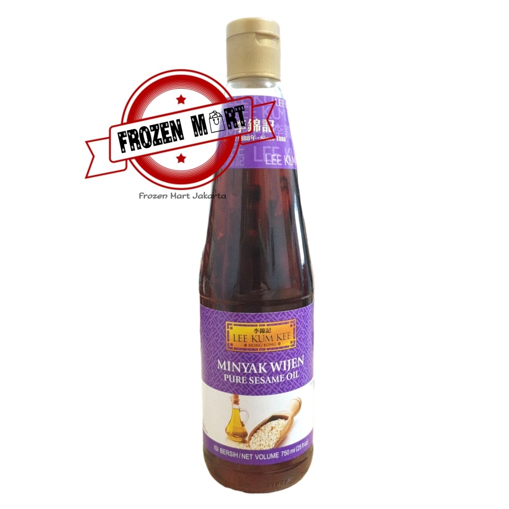 Jual LEE KUM KEE Minyak Wijen Murni ASLI / Pure Sesame Oil 750 Ml ...