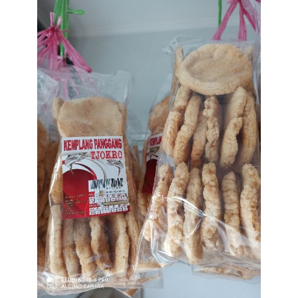 Jual kemplang panggang ikan tjokro/kemplang bangka/snack bangka ...