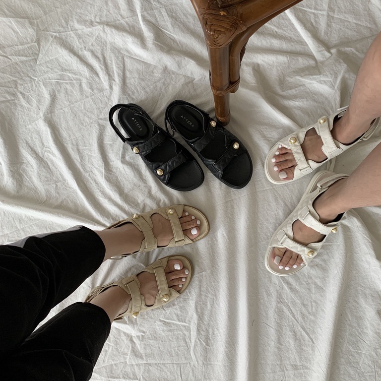 Jual ATTERA - EDEN (black/white/nude) | Shopee Indonesia