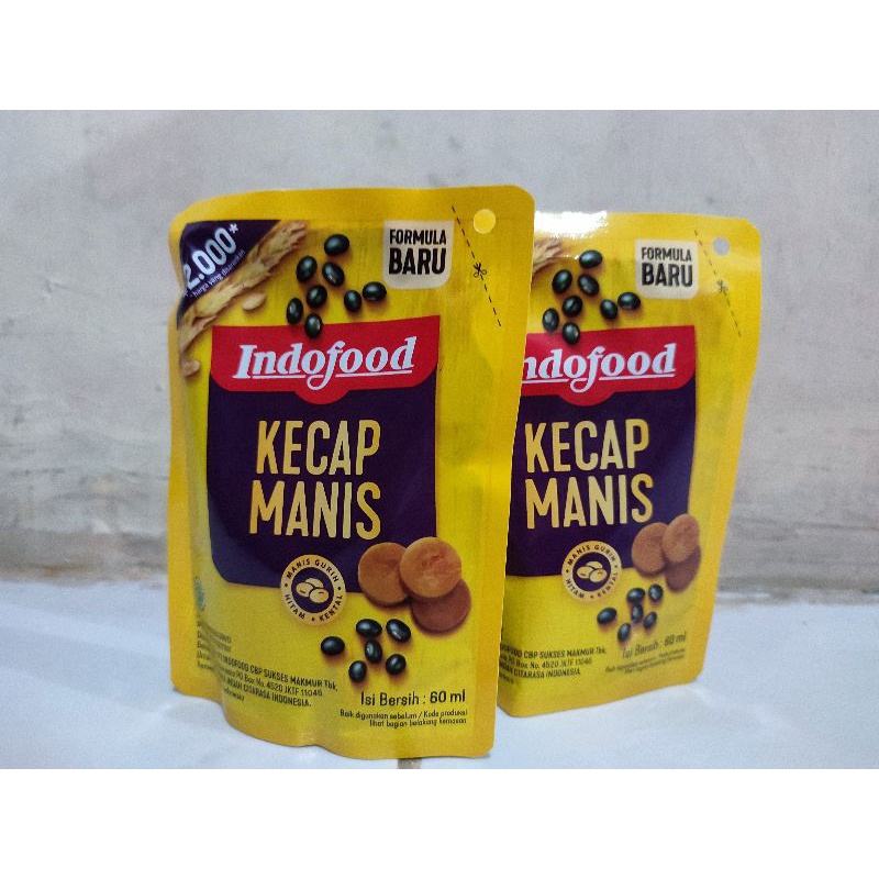 Jual INDOFOOD KECAP MANIS 60ML | Shopee Indonesia